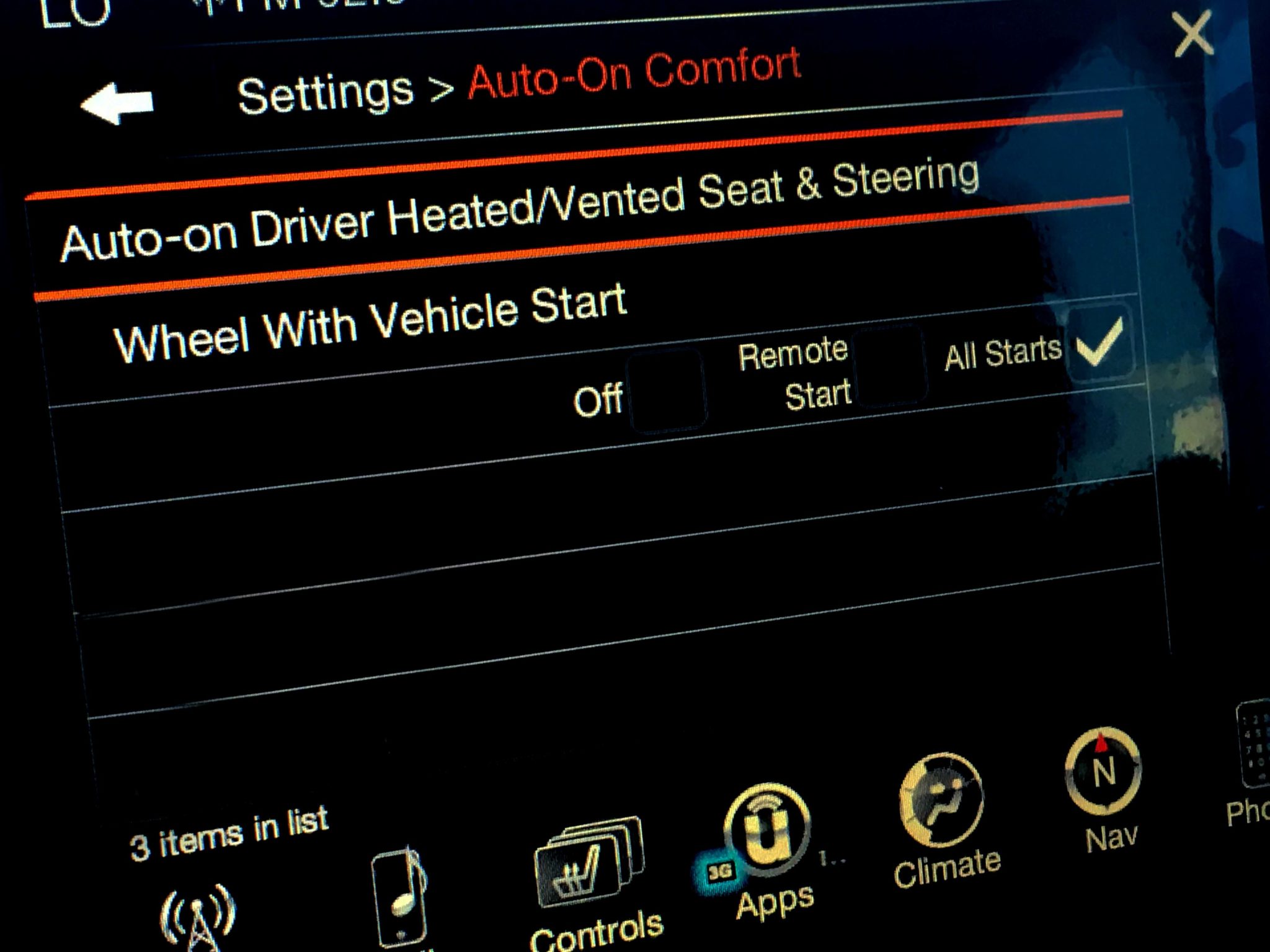 What Temperature Do Auto Heated/Vented Seats Kick In