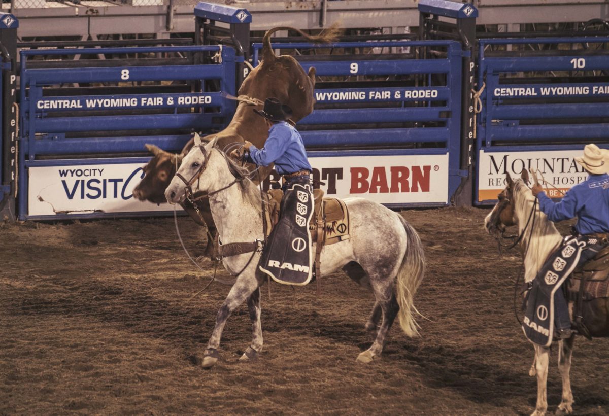RAM Pickup Man : Clint Humble at Central Wyoming PRCA Rodeo