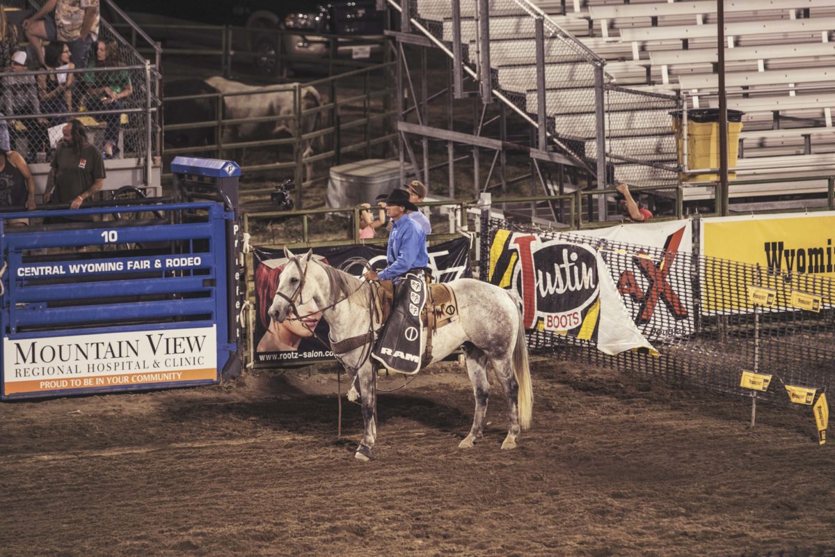 RAM Pickup Man : Clint Humble at Central Wyoming PRCA Rodeo