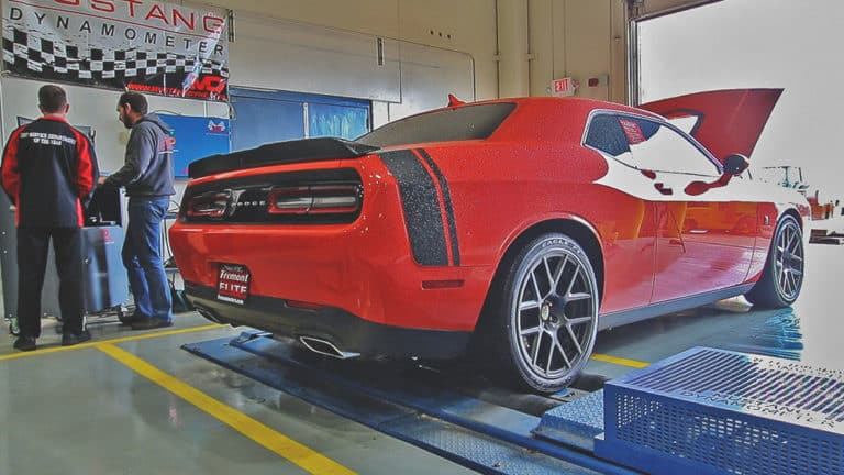 Challenger Scat Pack On The Dyno Casper College (and Charger Hellcat ...